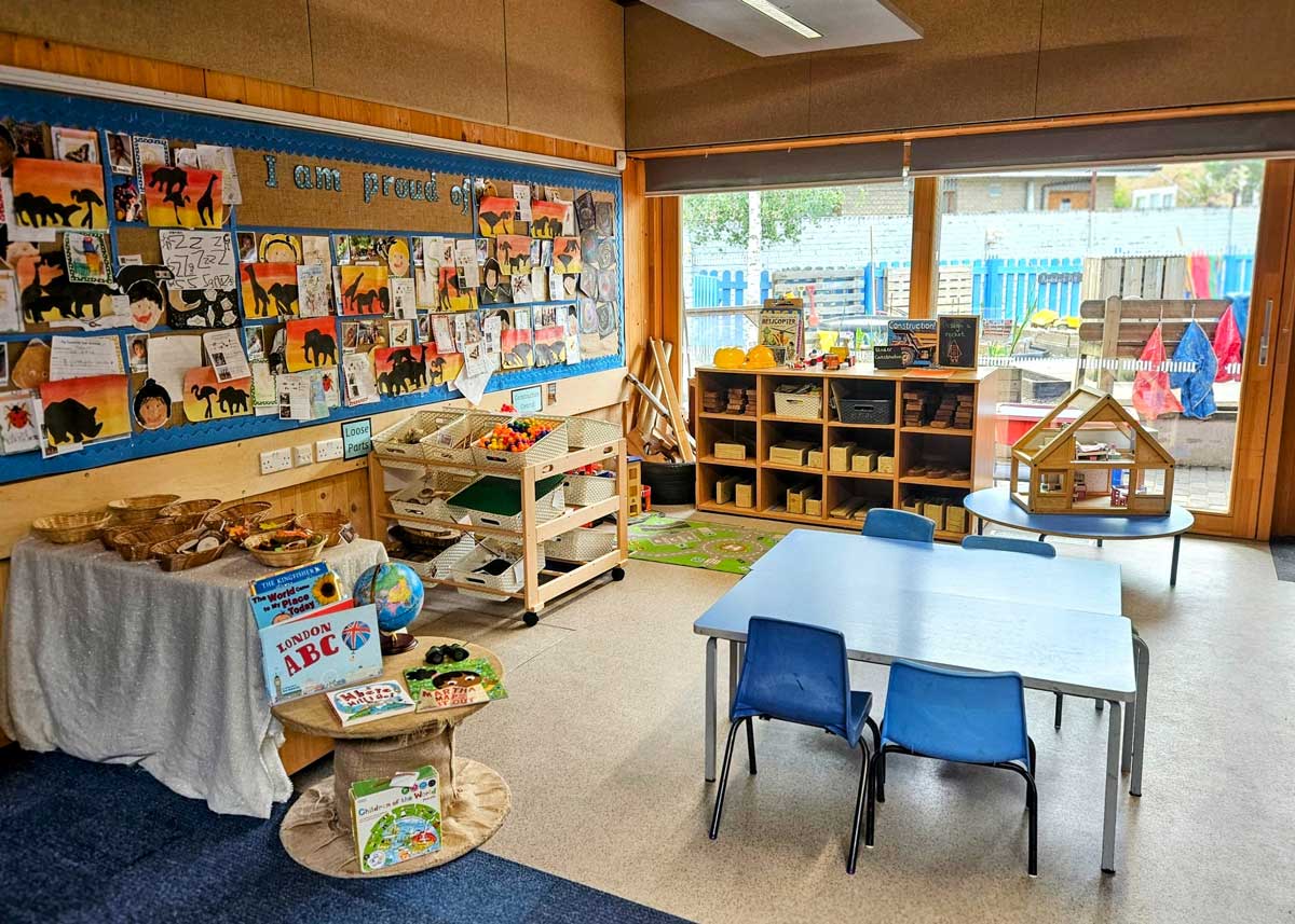 Our Learning Environment in Reception - Holy Trinity CE Primary School